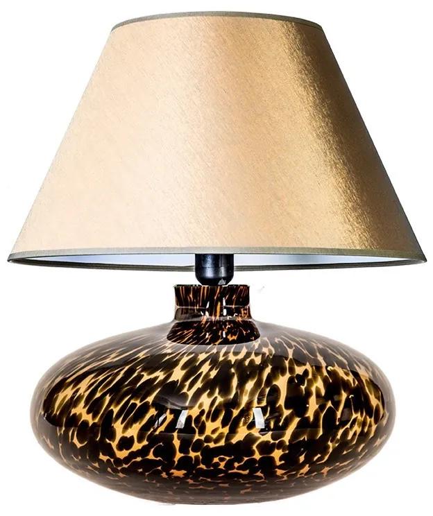 4concepts Designová stolní lampa TANZANIA Barva: Černá