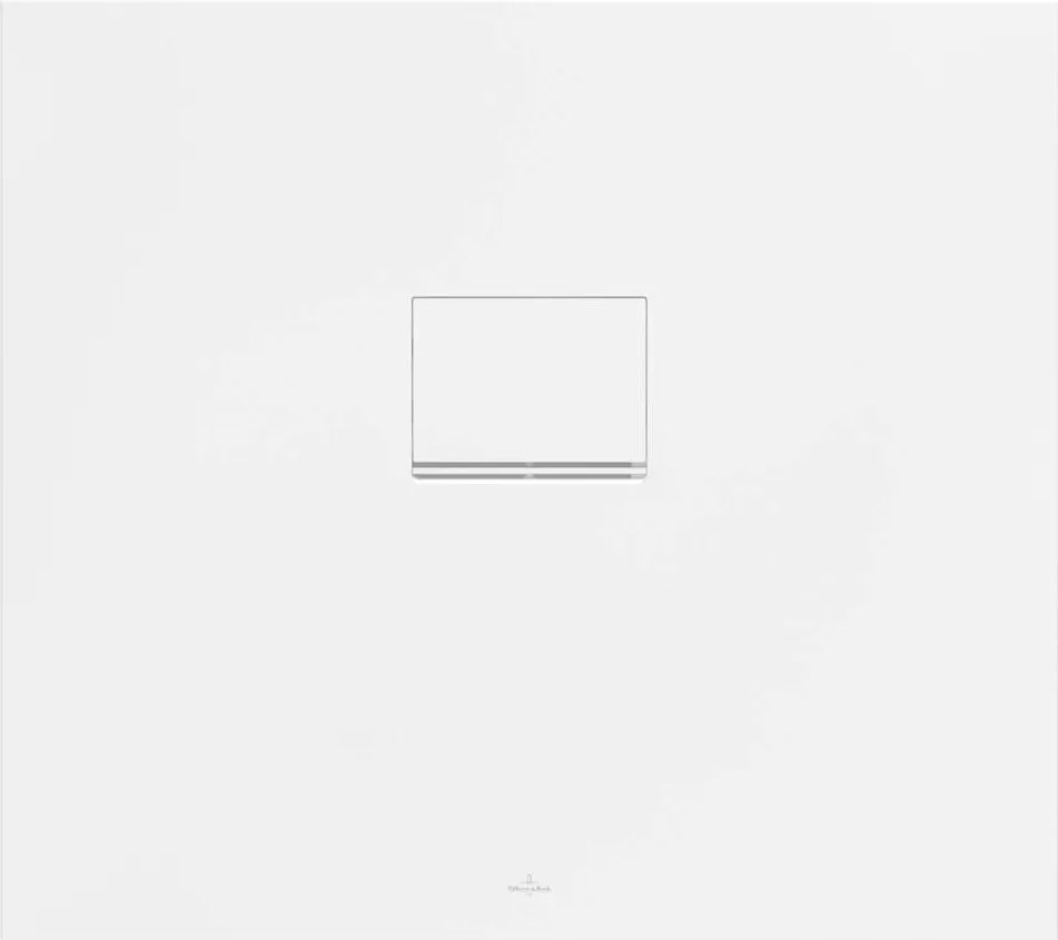 Villeroy & Boch Squaro Infinity - Sprchová vanička, 90x80 cm, Stone White UDQ9080SQI2V-RW
