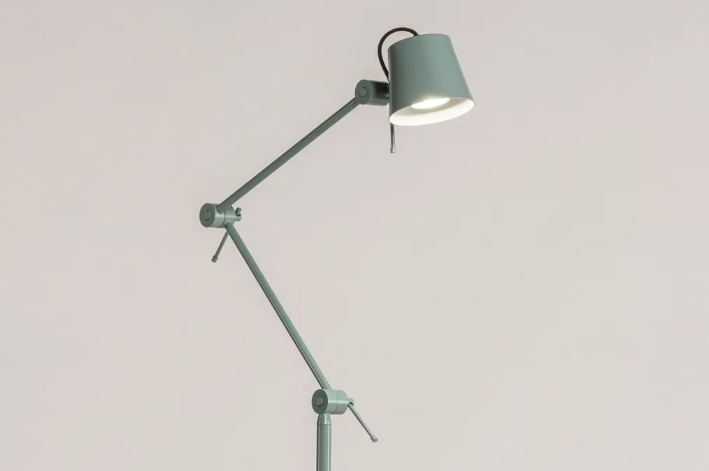 Stojací designová lampa Snap Fosca Old Green