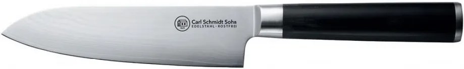 Cs solingen nůž santoku damascénská nerezová ocel 18 cm konstanz cs solingen cs-071288