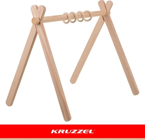Dřevěný vzdělávací stojan Kruzzel pro děti