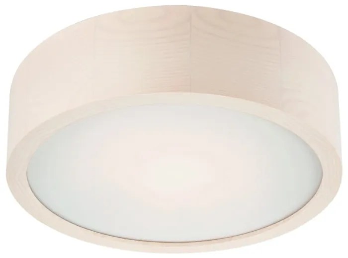 Bílé kruhové stropní svítodlo Lamkur Plafond, ø 27 cm