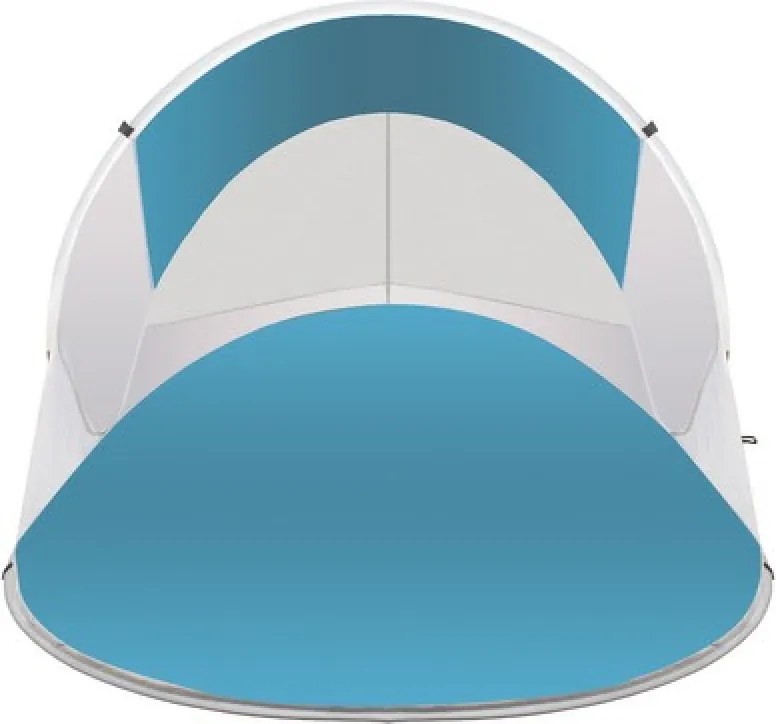 Plážový stan SUNSHADE 120x190 cm, modro-bílý