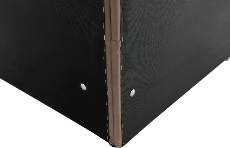 Válenda AURIA UNI 90x200 s úložným prostorem, hnědá Taupe Trinity 06 Kondela 0000395672
