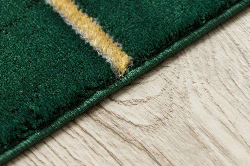 Dywany Łuszczów Kusový koberec Emerald geometric 1012 green and gold Rozměry koberců: 120x170