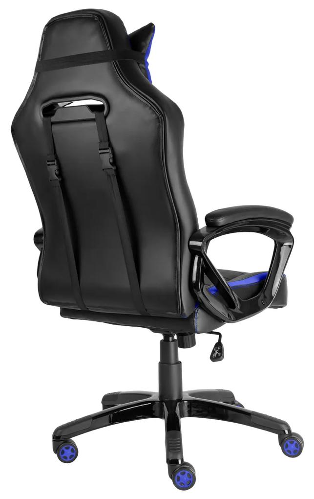 Herní židle NEOSEAT NS-020 černo-modrá