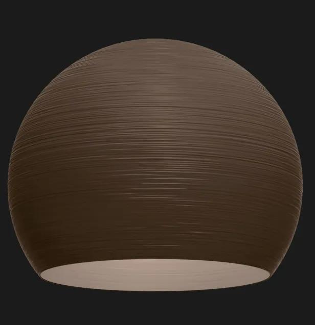 Doxis Globe 800 Textured, závěsné designové led svítidlo Barva: Černá/zlatá matná, Chromatičnost: 3000K