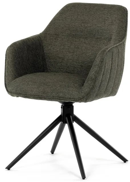 Autronic Čalouněná židle HC-536 Barva potahu: Zelená