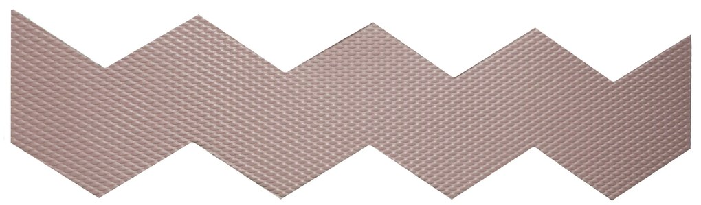 VYLEN Ochrana stěn ZIG ZAG - 85 x 13,6 cm Barva: 11 Tmavě žlutá