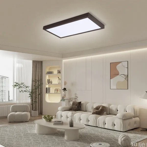 Brilagi - LED Stmívatelné svítidlo FRAME SMART LED/30W/230V černá IP44 + DO