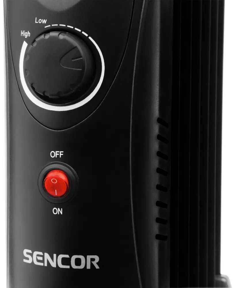 Olejový radiátor Sencor SOH 2107BK