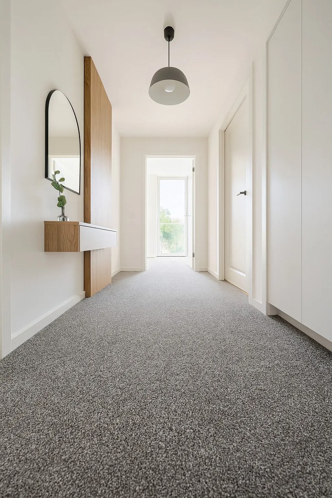Vopi, Metrážový koberec Apollo Soft hnědý - neúčtujeme odřezky z role, na míru, šíře 2m,3m,4m, hnědá, ab (mřížka), dětský pokoj