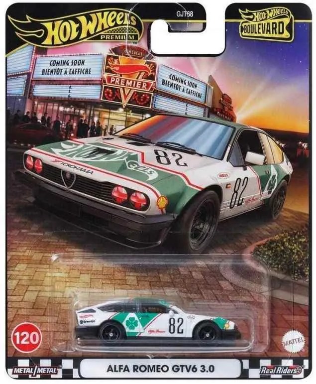 Mattel hot wheels boulevard alfa romeo gtv6 3.0