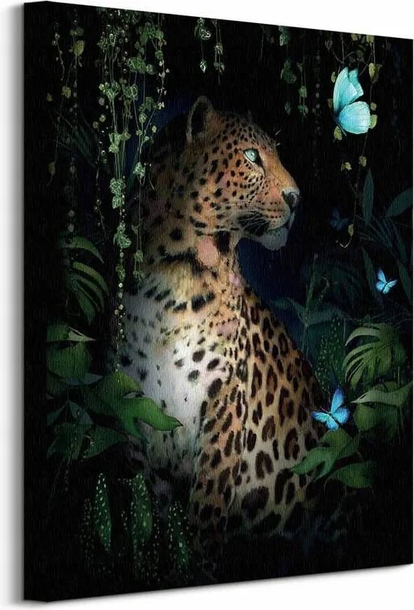 Leopard – obraz na plátně 40x50 cm