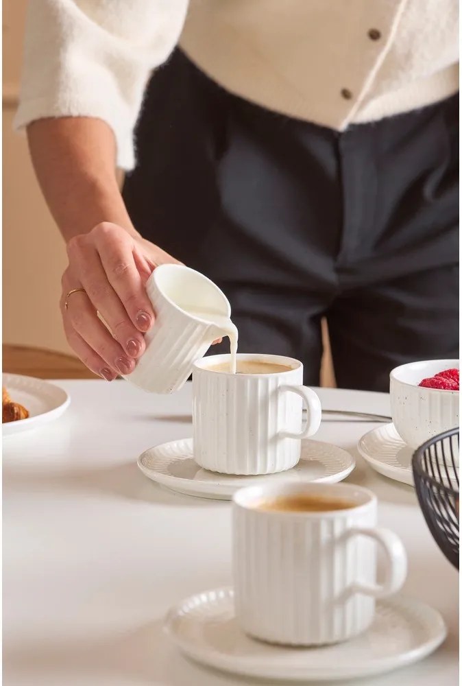 Bílý podšálek ø 14,5 cm Ora Gloss – Salt&amp;Pepper