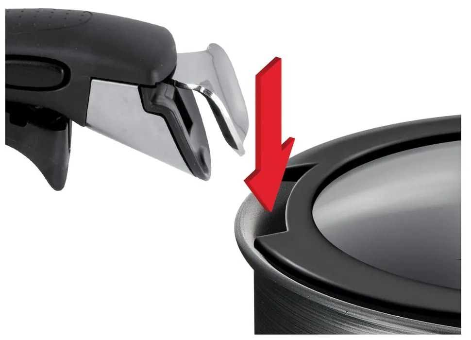 Skleněné pokličky v sadě 3 ks Ingenio L9849053 – Tefal