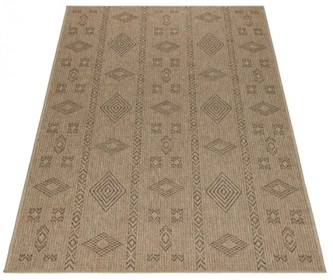 Vopi | Kusový koberec Dhaka 8711 black - 240 x 340 cm