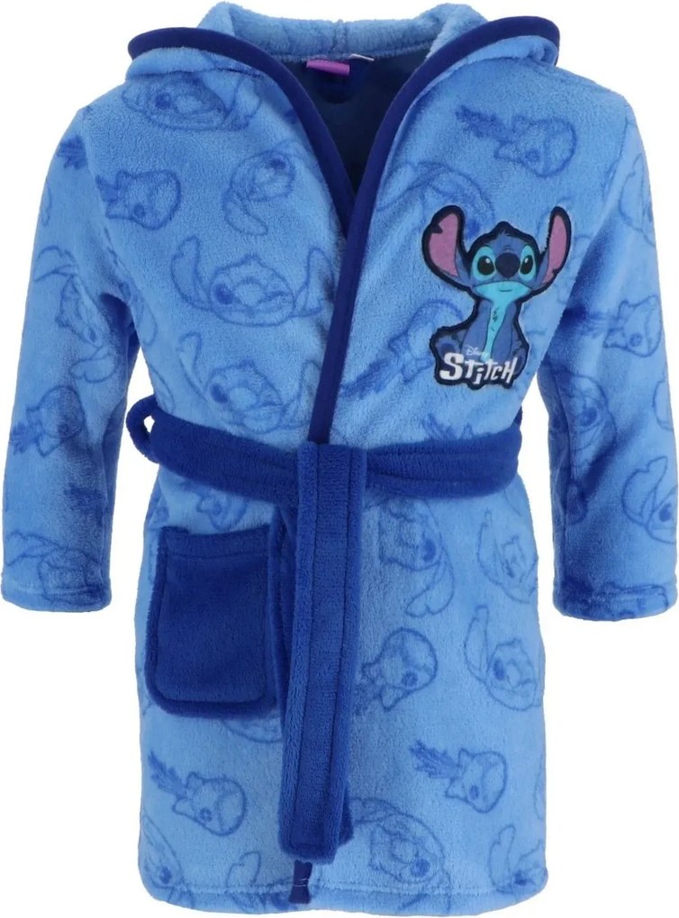 Chlapecký coral fleece župan s kapucí Lilo & Stitch, 92 / 98