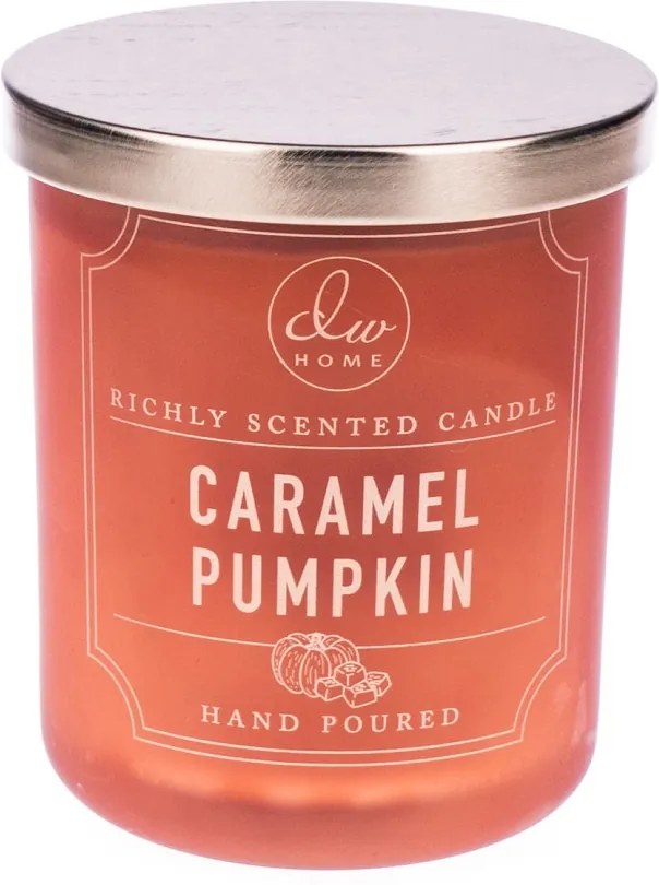 DW Home Vonná svíčka ve skle Karamel a Dýně - Caramel Pumpkin, 3,8oz