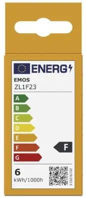 Emos lighting LED žárovka Basic Mini Globe / E14 / 5,5 W (40 W) / 470 lm / teplá bílá 1525741451