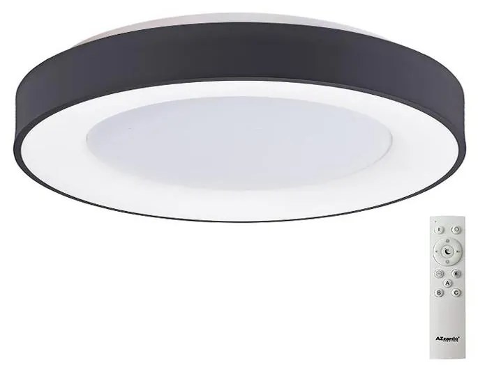 Azzardo AZ4991 - LED Stmívatelné stropní svítidlo SANTANA LED/50W/230V černá +DO
