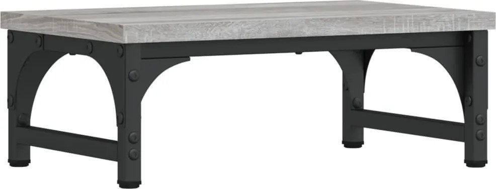 vidaXL Stojan na monitor 37 x 23 x 14 cm kompozitní dřevo [833998] Barva: kouřový dub