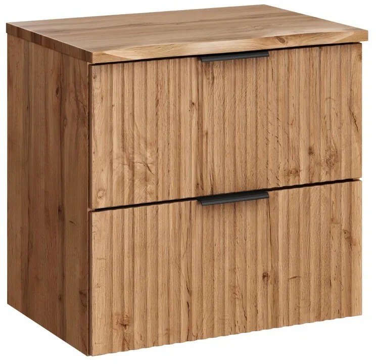 Závěsná skříňka Casad Nature s deskou 60 cm dub wotan