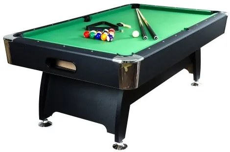 Kulečníkový stůl pool billiard kulečník s vybavením, 8 ft