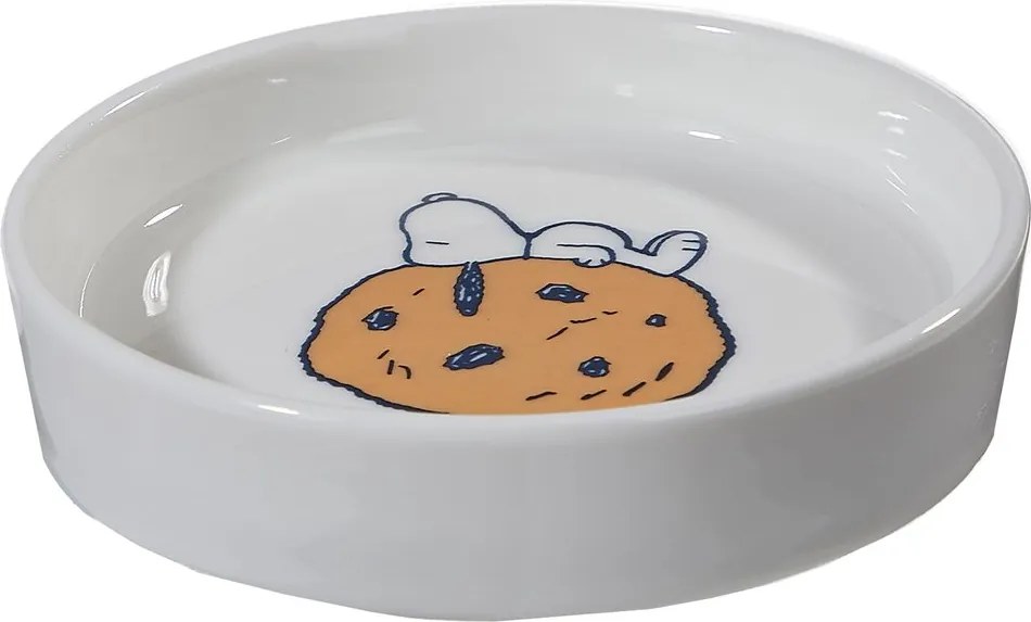 PEANUTS Talířek na šperky kulatý Snoopy a sušenka 10 cm
