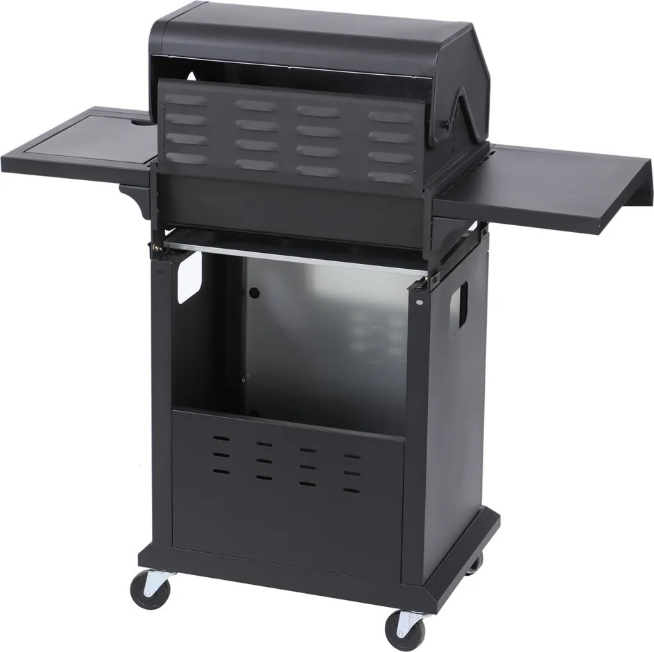 Plynový gril GASS MASTER 3+1 černý