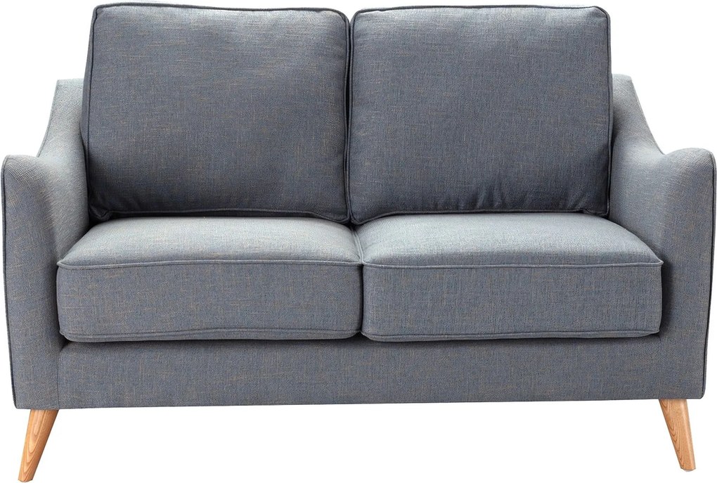 Pohovka Venuste denim blue/brown 2-místná
