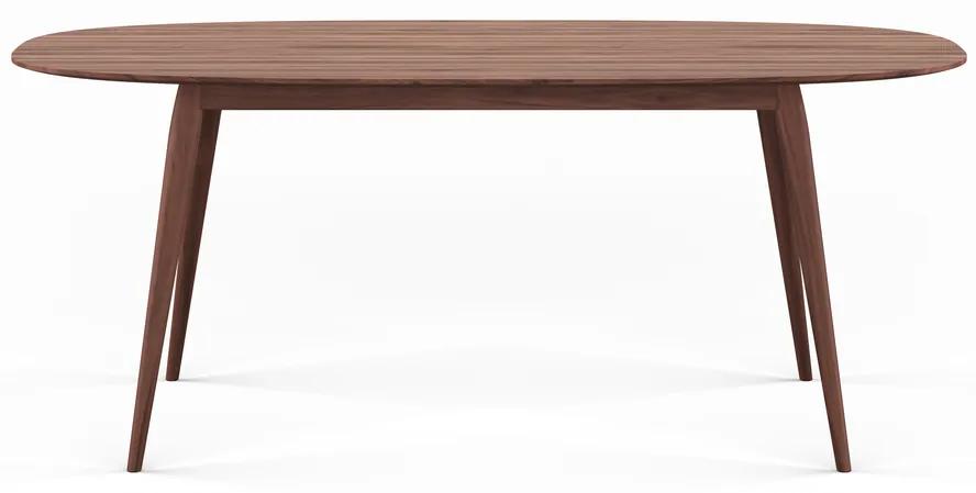 Jídelní stůl Play z dubového masivu- 180x105cm typ dřeva:: přírodní ořech