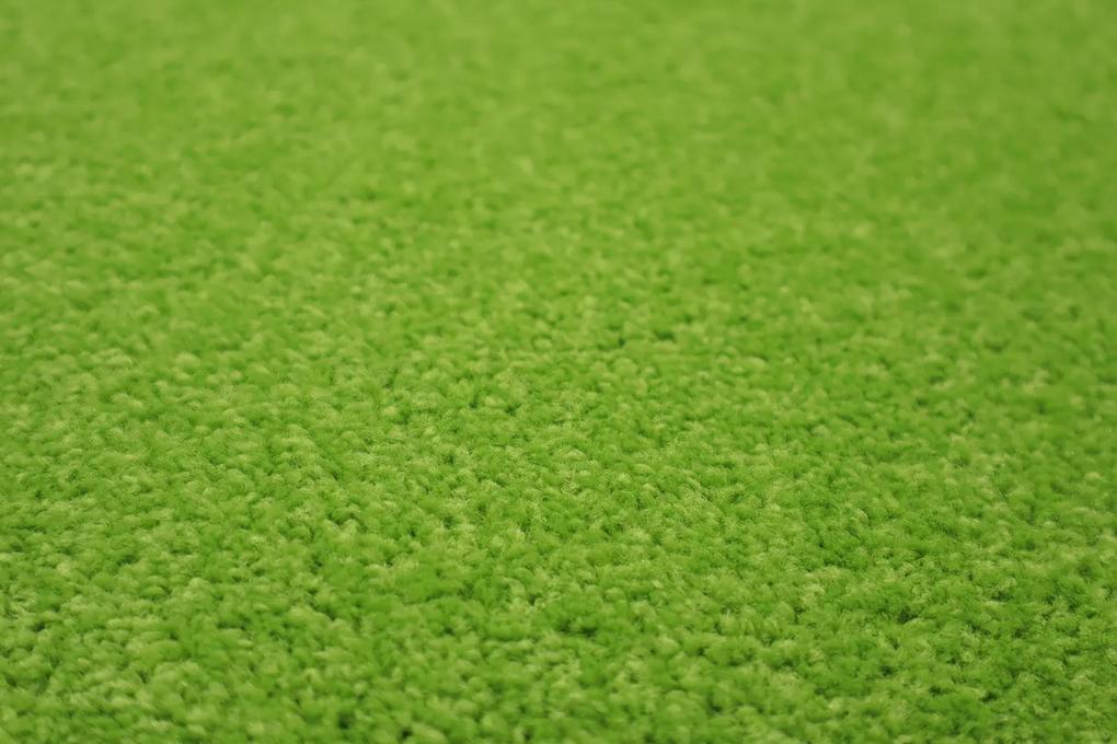 Vopi koberce Kusový koberec Eton zelený 41 kruh - 250x250 (průměr) kruh cm