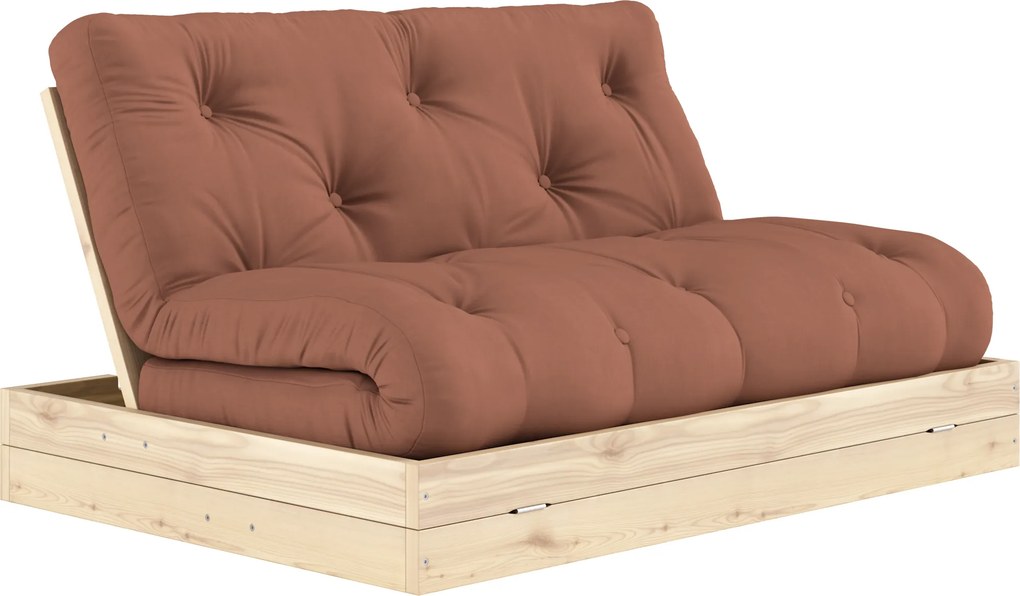Karup Design Rozkládací pohovka a postel FLIP - 759 Jílově hnědá