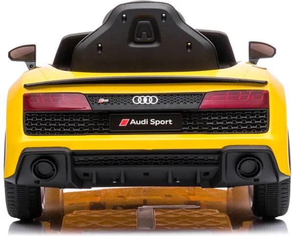 LEAN CARS Elektrické autíčko Audi R8 Lift A300 žluté