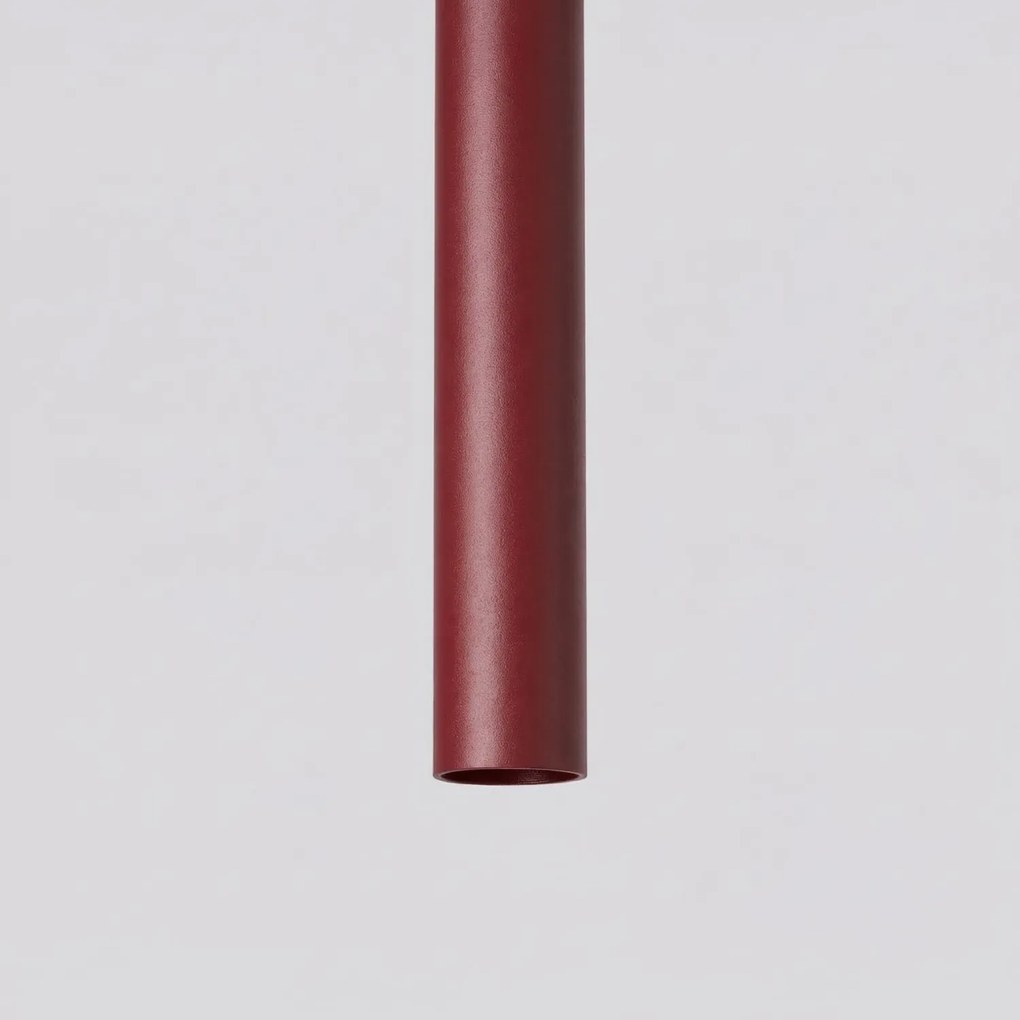 Sollux Lighting Závěsné svítidlo PASTELO 1 bordó