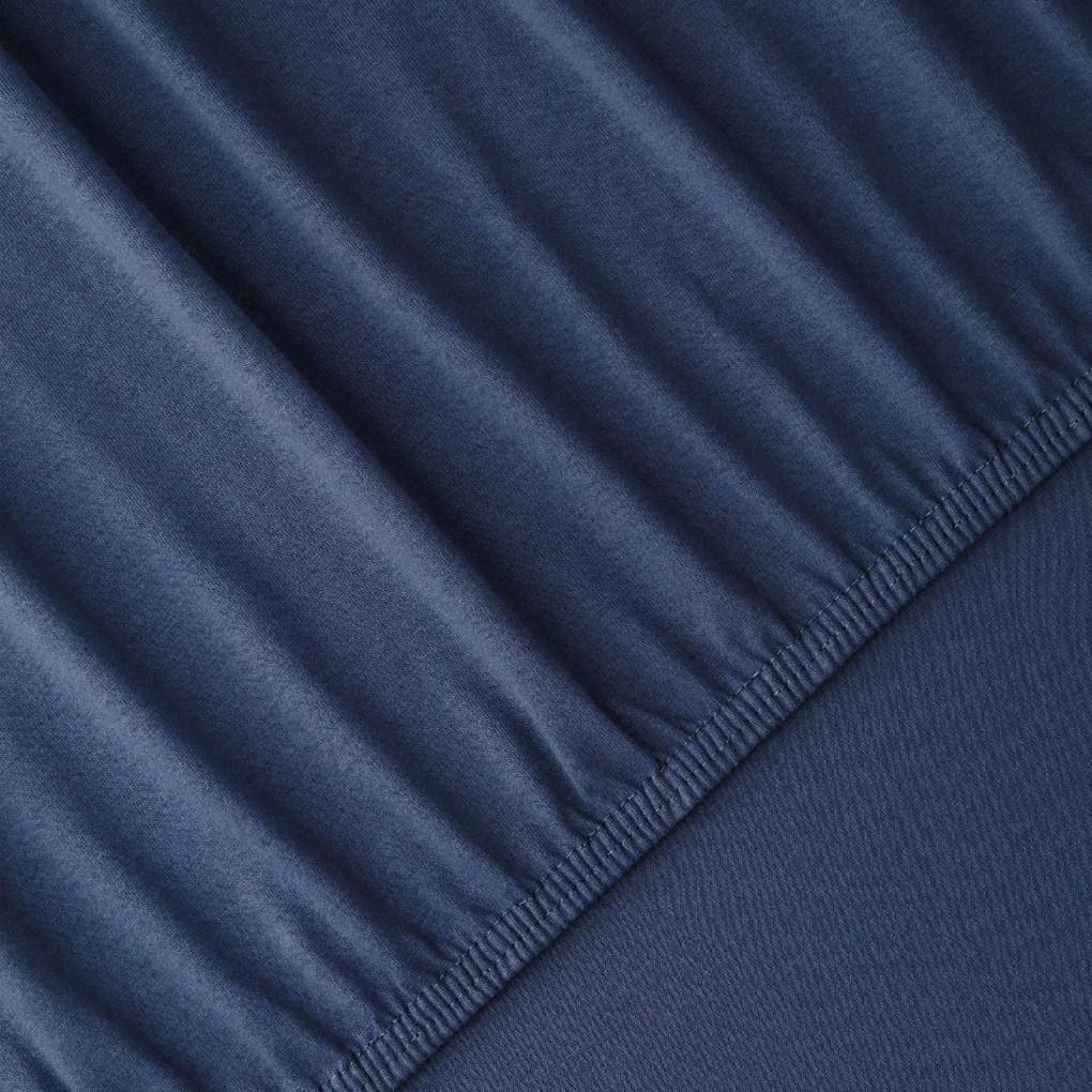 Florella Prostěradlo Solit Jersey Jeans, 90-100x200 cm