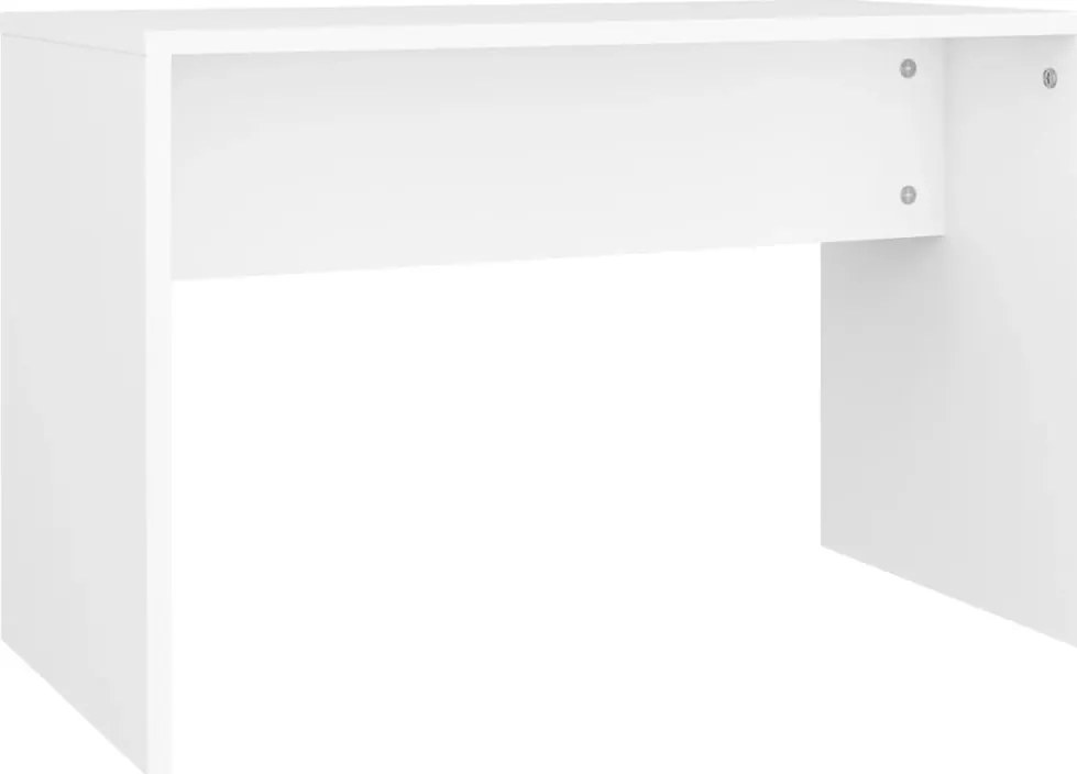 vidaXL Stolička k toaletnímu stolku 70 x 35 x 45 cm kompozit [802813] Barva: bílá s vysokým leskem