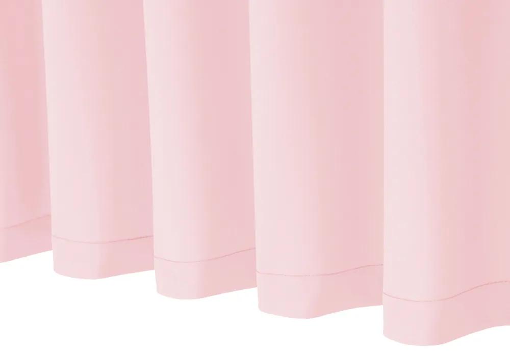 Biante Dekorační závěs Rongo RG-062 Cukrově růžový 140x150 cm