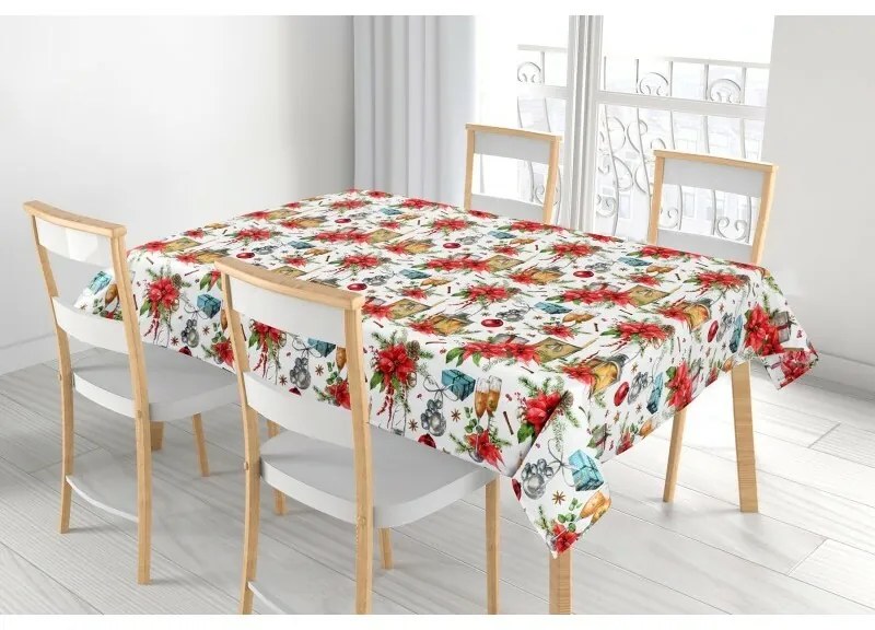 Bellatex Ubrus Vánoce hvězda, 120 x 140 cm, 120 x 140 cm