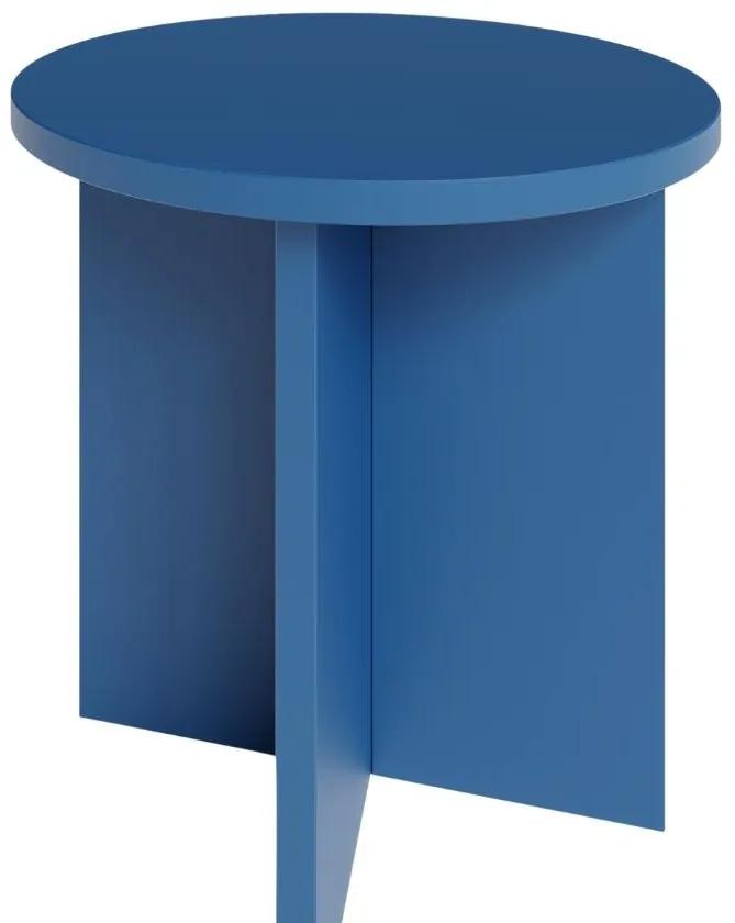 OnaDnes -20% Modrý konferenční stolek MOJO MINIMAL 39,5 cm
