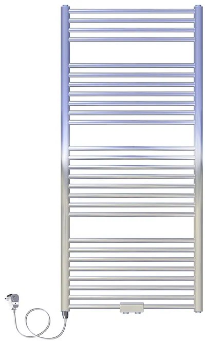 ELVL Bitherm elektrický radiátor DC.ES 600 x 1290 mm Chrom ELVL0512