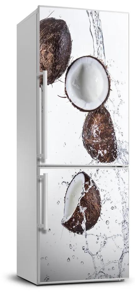 Wallmuralia Nálepka na ledničku do domu fototapeta Kokos 60x180 cm