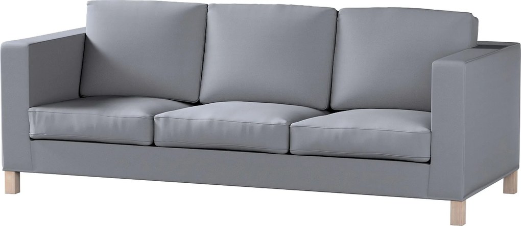 Potah na pohovku IKEA Karlanda 3-místná nerozkládací, krátký barva šedá