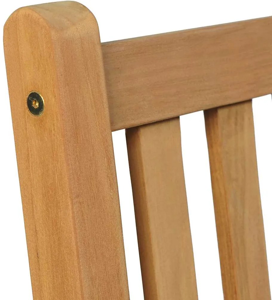 9dílná zahradní jídelní sada 200 x 100 cm masivní teakové dřevo 3059948