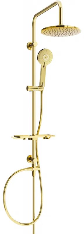 Mexen T40 sprchový sloup, zlatý - 798404093-50