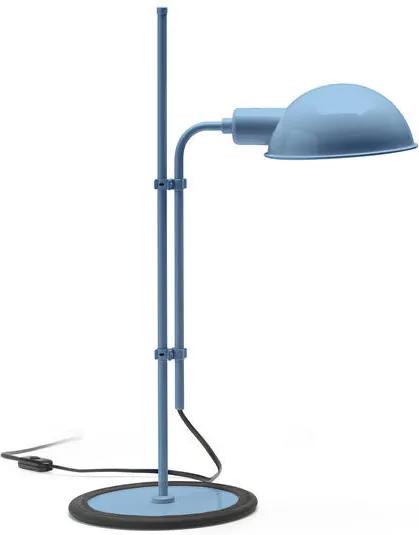 Marset A641-051 Funiculí S, stolní lampa nadčasového designu, 1x46W, modrá RAL 5024, 50,3cm