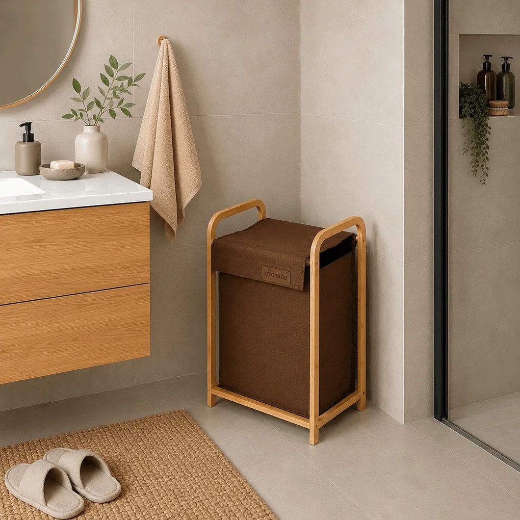 Autronic Koš prádelní DT3022 Barva potahu: Šedá