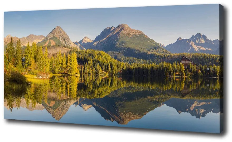 Wallmuralia Foto obraz na plátně Panorama Tatry 100x50