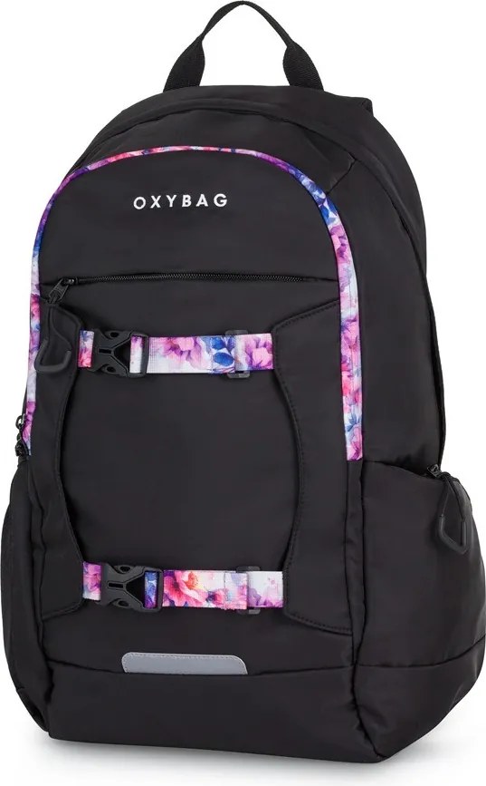Oxybag OXY ZERO - studentský batoh Flowers